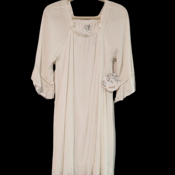 NAIF | Dresses | Nwt Summer Dress With Bell Sleeves | Poshmark